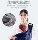 Baby Sling carrier Suspender cotton Breathable Infant Carrier Adjustable Newborn wrap Sling Backpacks Sponge Baby